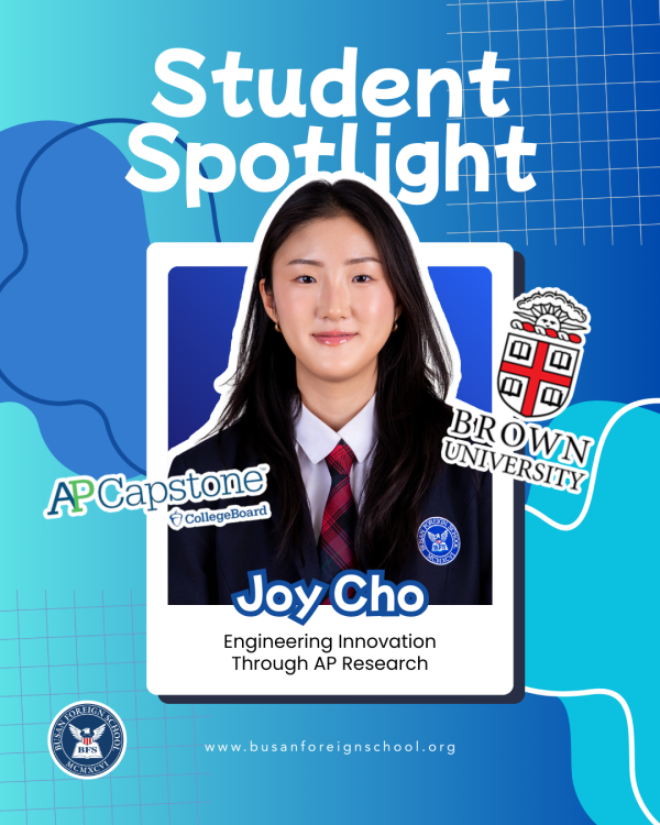 Student Spotlight: Joy Cho — Engineering Innovation Through AP Research ...